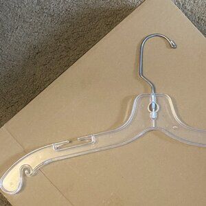 Other | Black Plastic Retail Clothes Hangers 6 Pieces | Poshmark